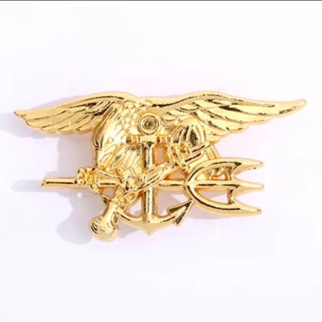 US Navy SEALs & British SAS trident Pin, Men's Fashion, Tops & Sets ...
