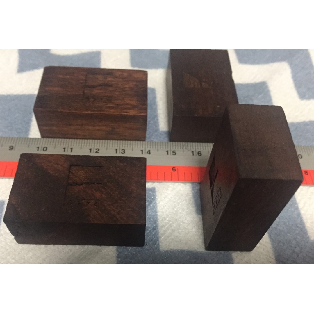 WTS: Ayre Golden Cuboid Myrtle Wood Blocks, Audio, Other Audio ...