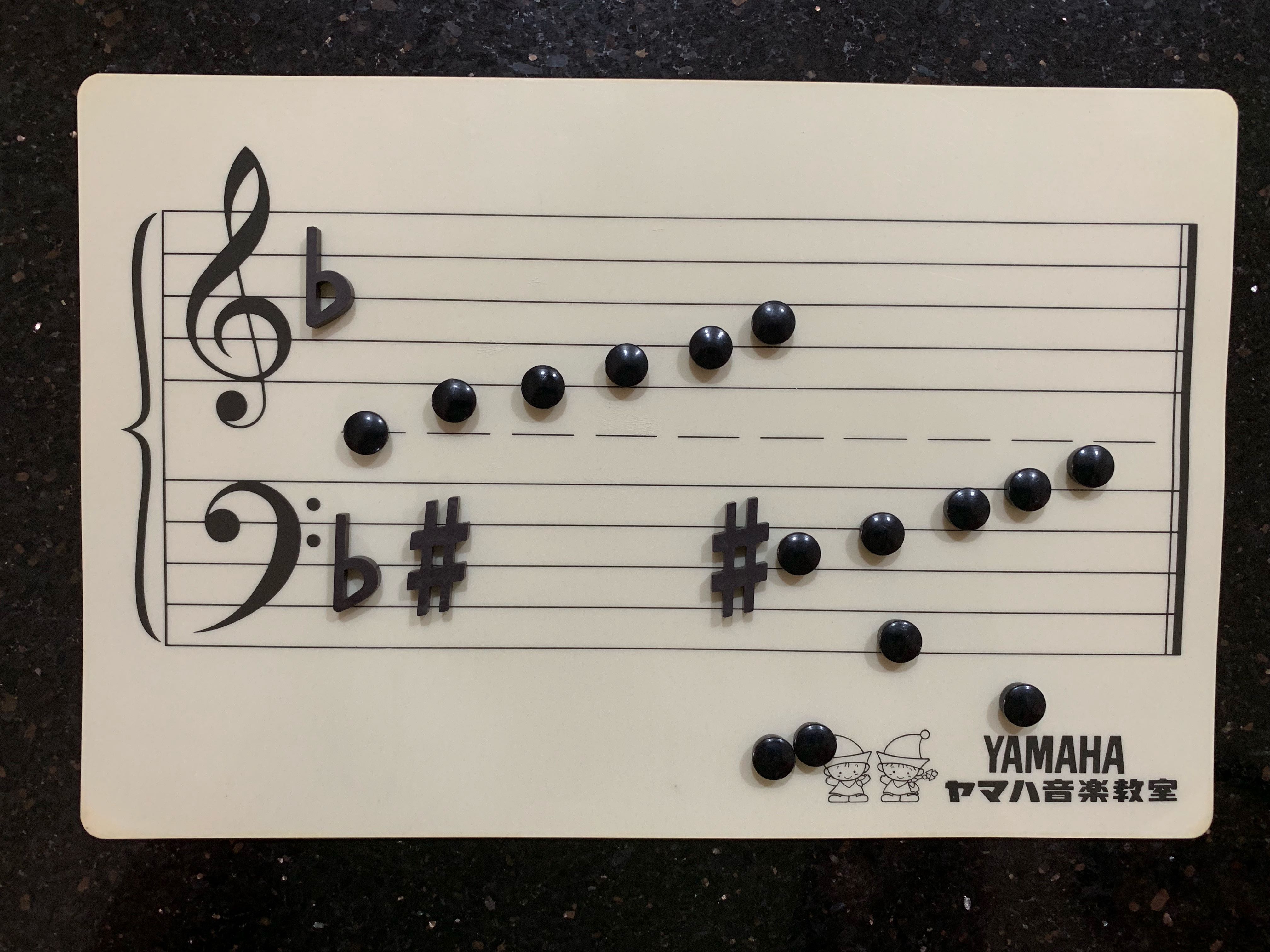 Yamaha Junior Music Course (JMC) Magnetic Board & Percussion Set ...