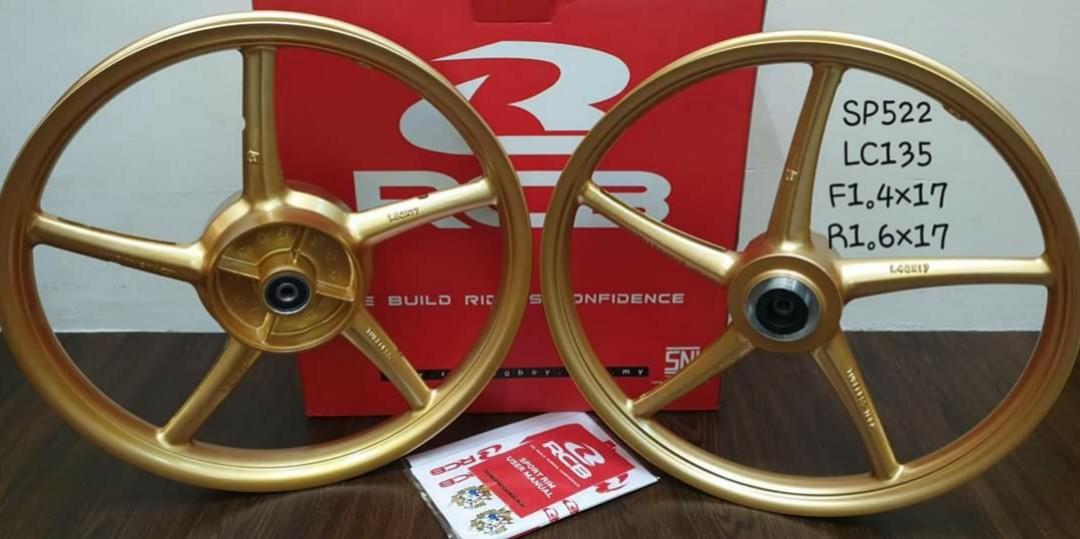 Yamaha Spark Sport Rim Lc 135 Racing Boy X1r 125z Yamaha Sniper Uma ...