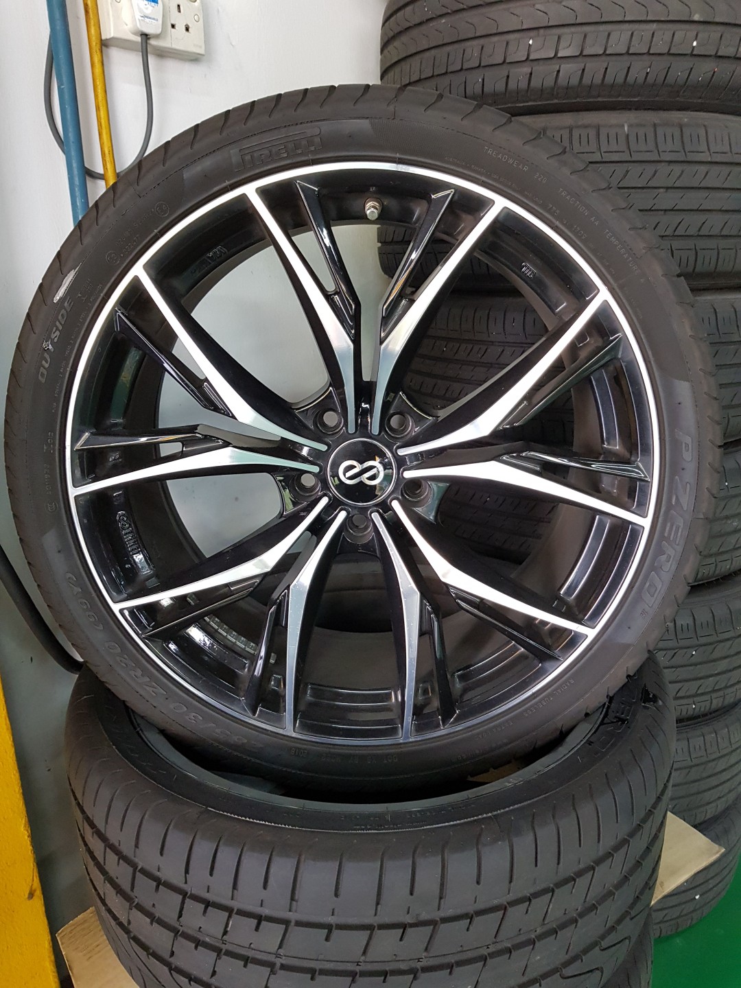 20 Inch 5x114.3 Used Original Enkei ONX Rim & Tyre, Car Accessories ...