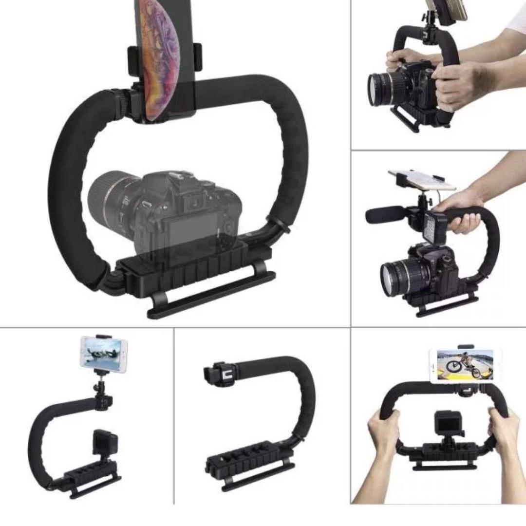 U2319 Hydra Stabilizer DC+DV 2-Hand Holder Camera Steadycam Mount ...