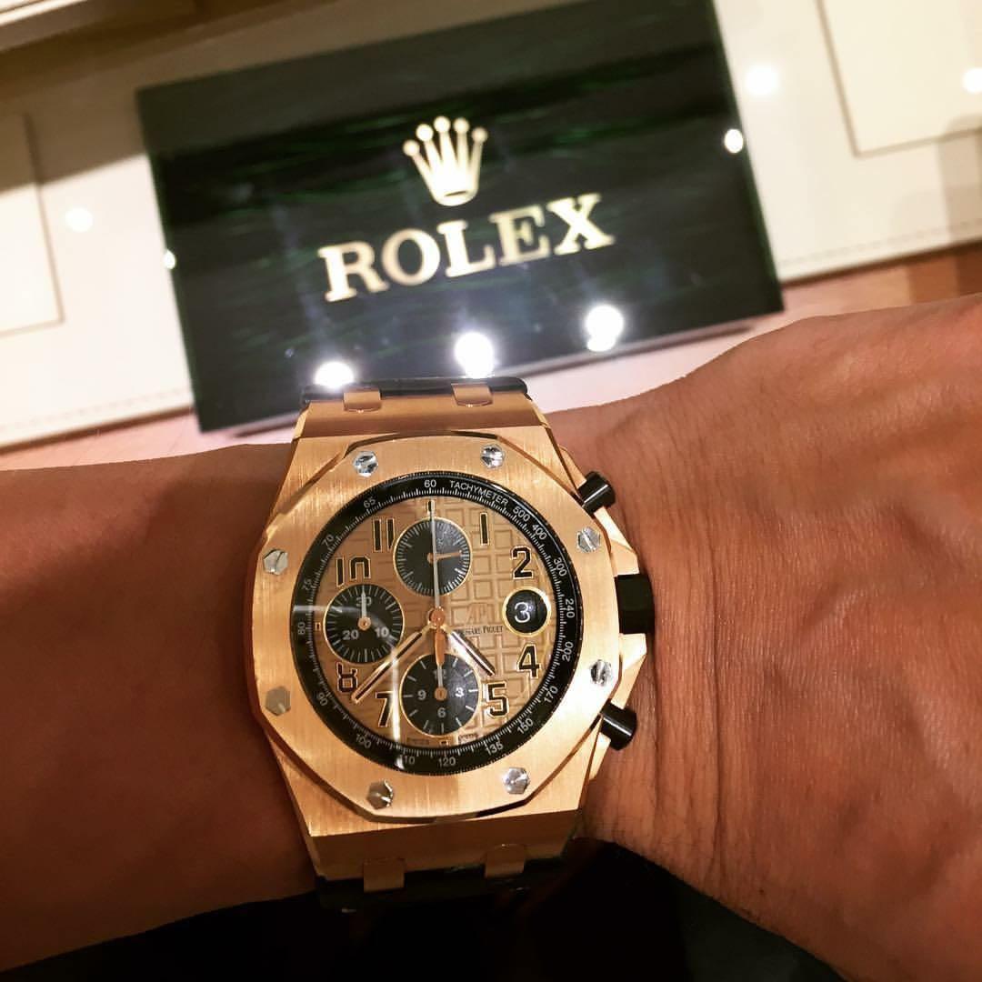 Ap rose gold, Luxury, Watches on Carousell
