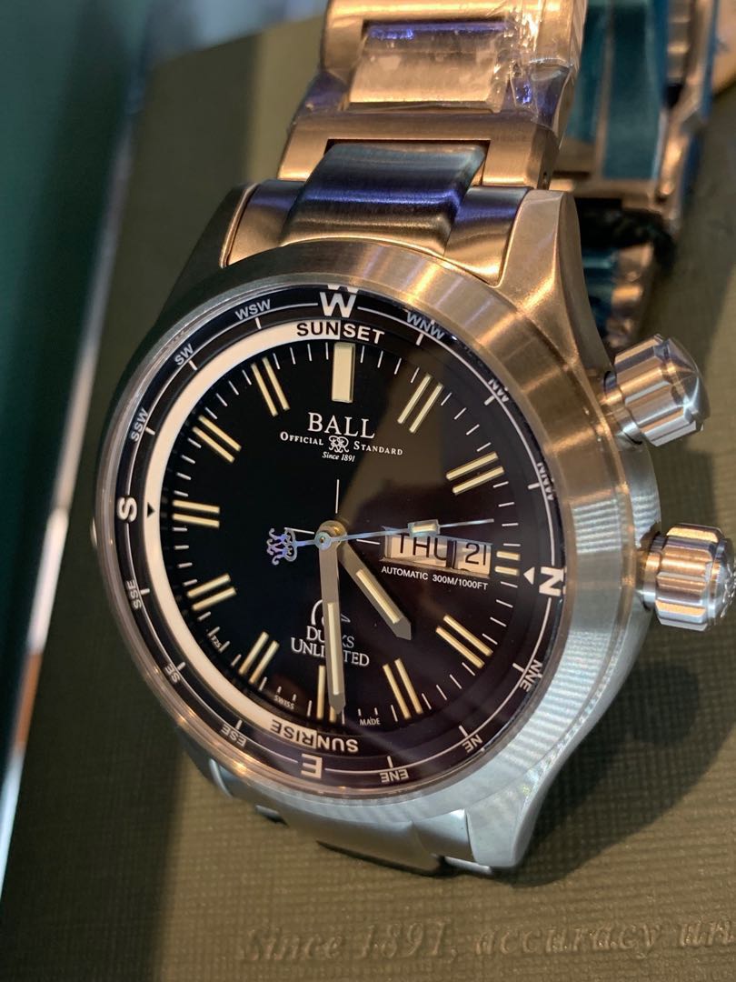 BALL Ducks Unlimited (Titanium Limited Edition), Men's Fashion, Watches ...