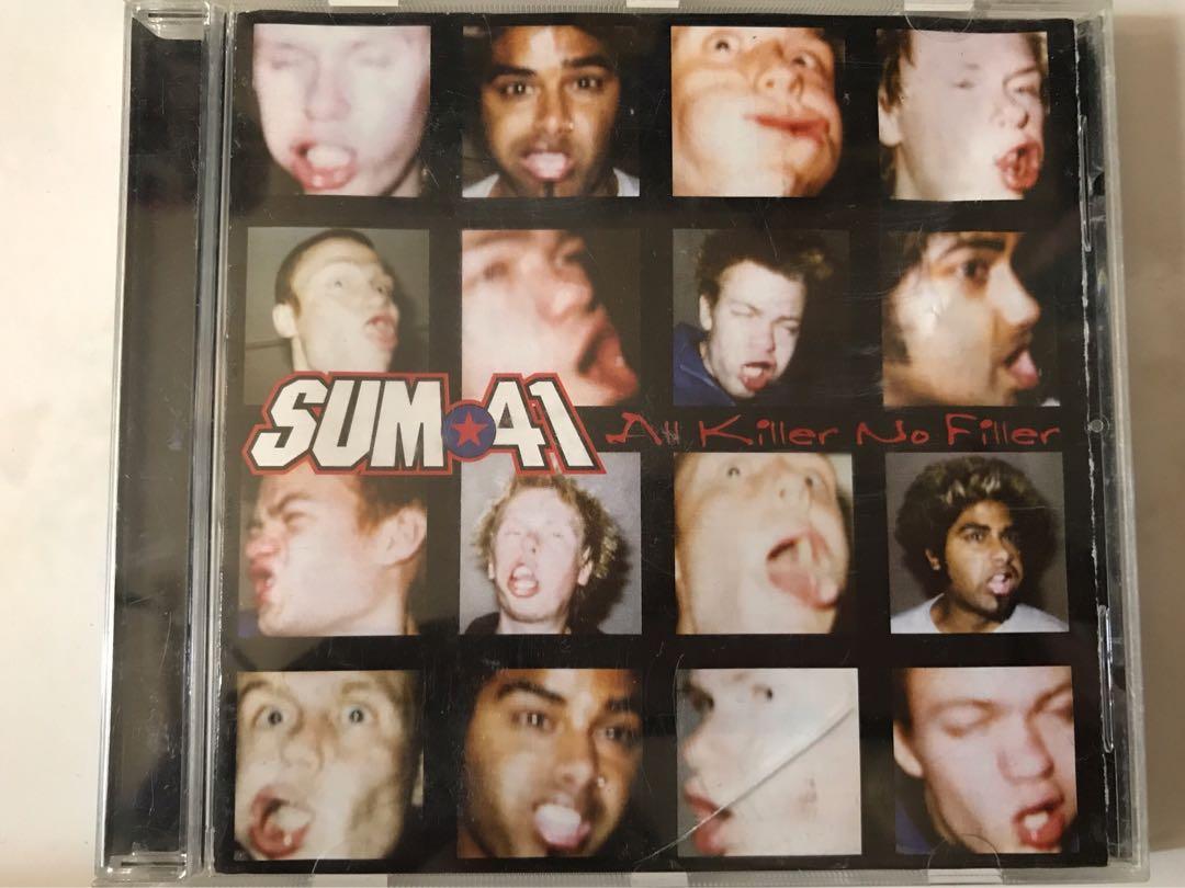 CD Sum 41 - all killer no filler, Hobbies & Toys, Collectibles ...