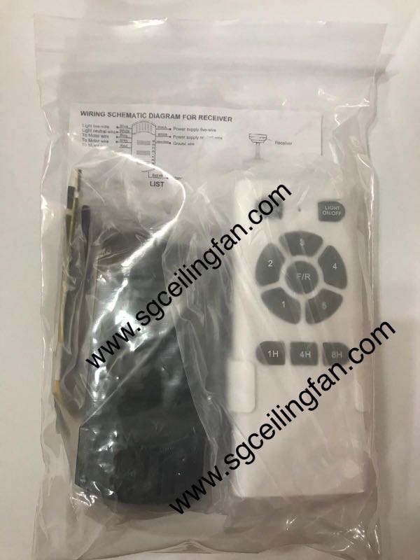 Dc remote control ceiling fan, Furniture & Home Living, Lighting & Fans ...