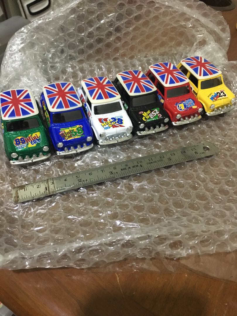 Die cast Mini Cooper cars completed set, Hobbies & Toys, Memorabilia ...