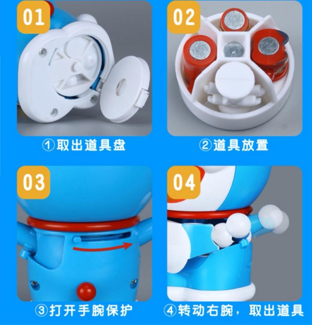 Doraemon with magic treasure pocket, Hobbies & Toys, Toys & Games on ...