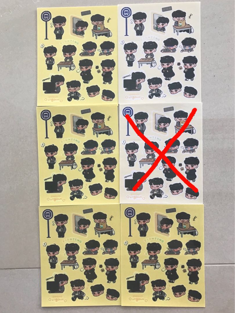 EXO Kai Fanart Stickers, Hobbies & Toys, Memorabilia & Collectibles, K ...