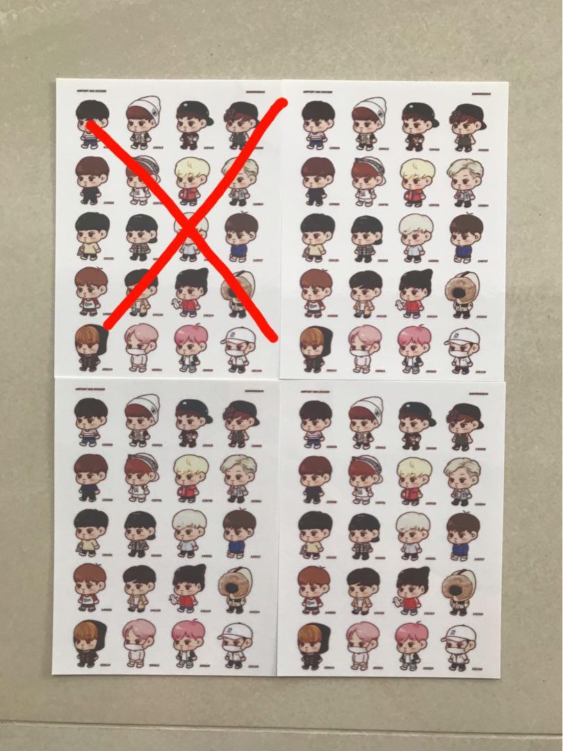 EXO Kai Fanart Stickers, Hobbies & Toys, Memorabilia & Collectibles, K ...