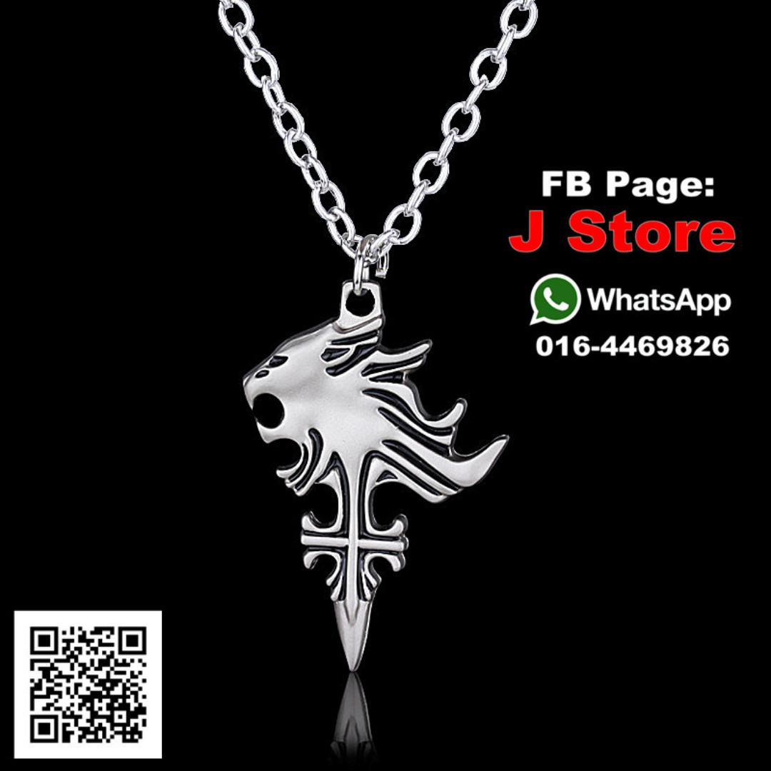 Final Fantasy necklace, Men's Fashion, Watches & Accessories, Jewelry ...
