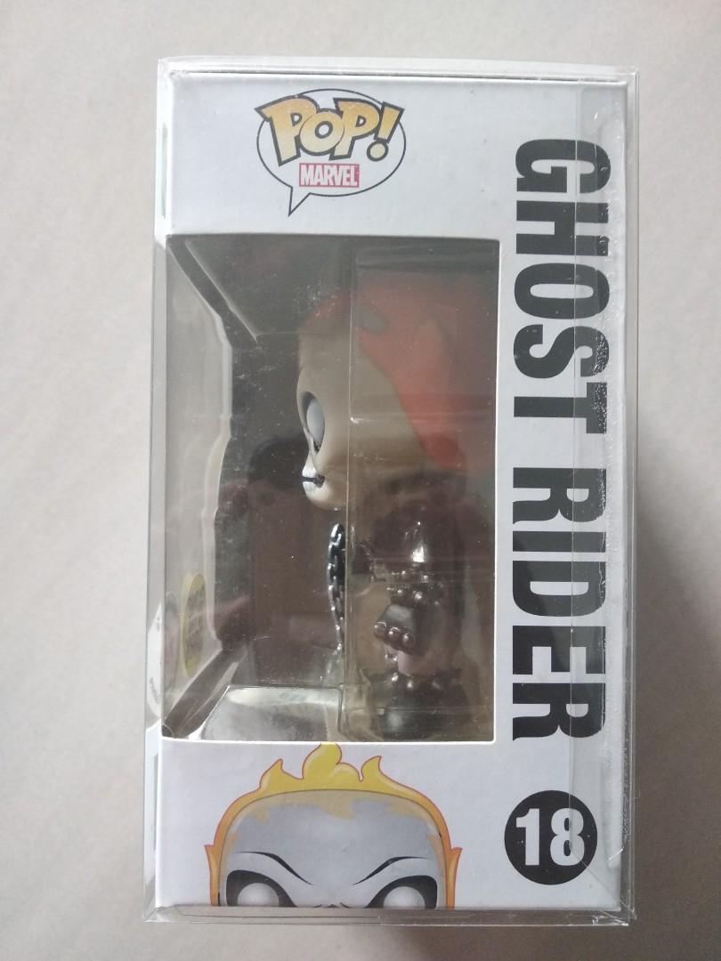 Funko Pop Ghost Rider glows in the dark, Hobbies & Toys, Toys & Games ...