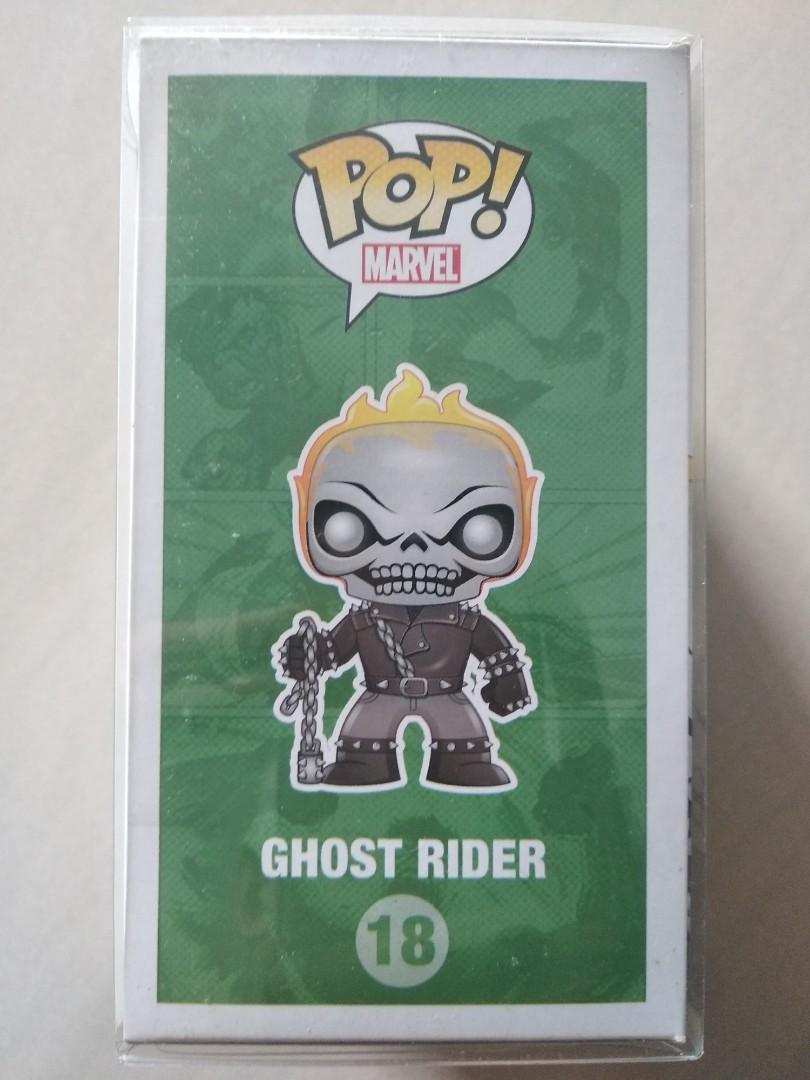 Funko Pop Ghost Rider glows in the dark, Hobbies & Toys, Toys & Games ...