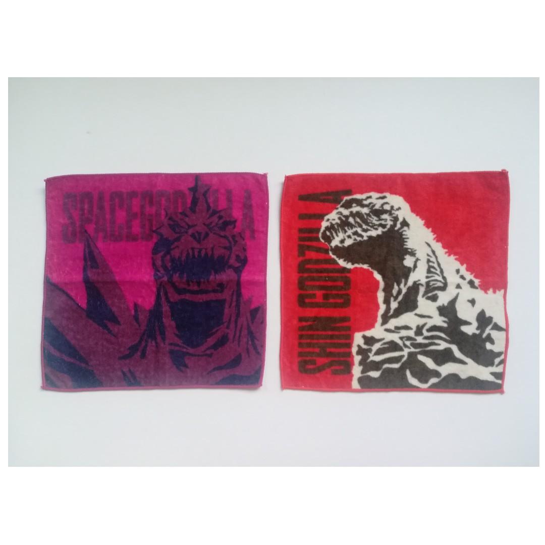 Godzilla - Space Godzilla / Shin Godzilla - Hand Towel / Mini Towel ...