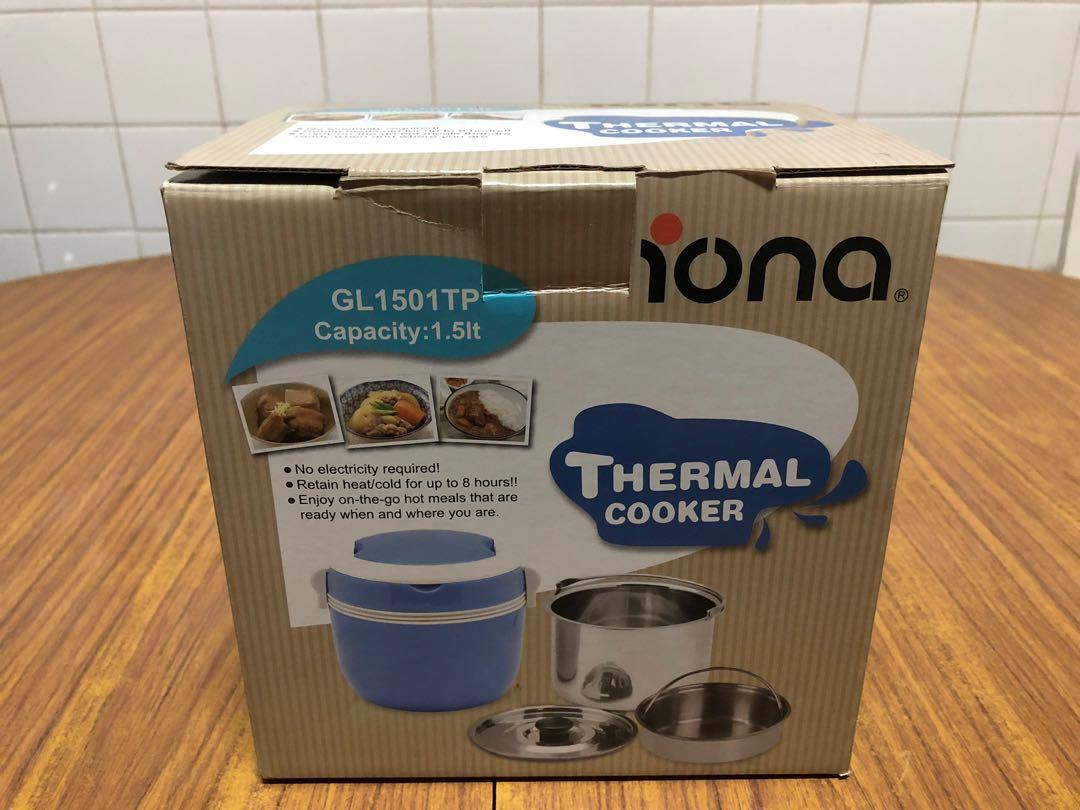 IONA Thermal Cooker, TV & Home Appliances, Kitchen Appliances, Cookers ...