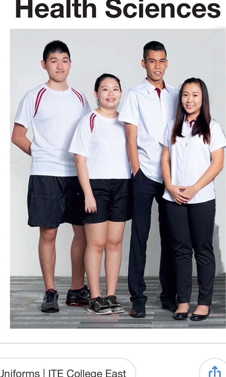 ITE Applied Science Uniform and Snw shirt, Women's Fashion, Tops ...