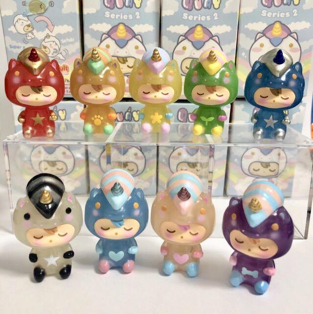 Kik Toyz x Kidult - Quay Blind Box Series 2 (Set of 9 Unicorn Baby ...