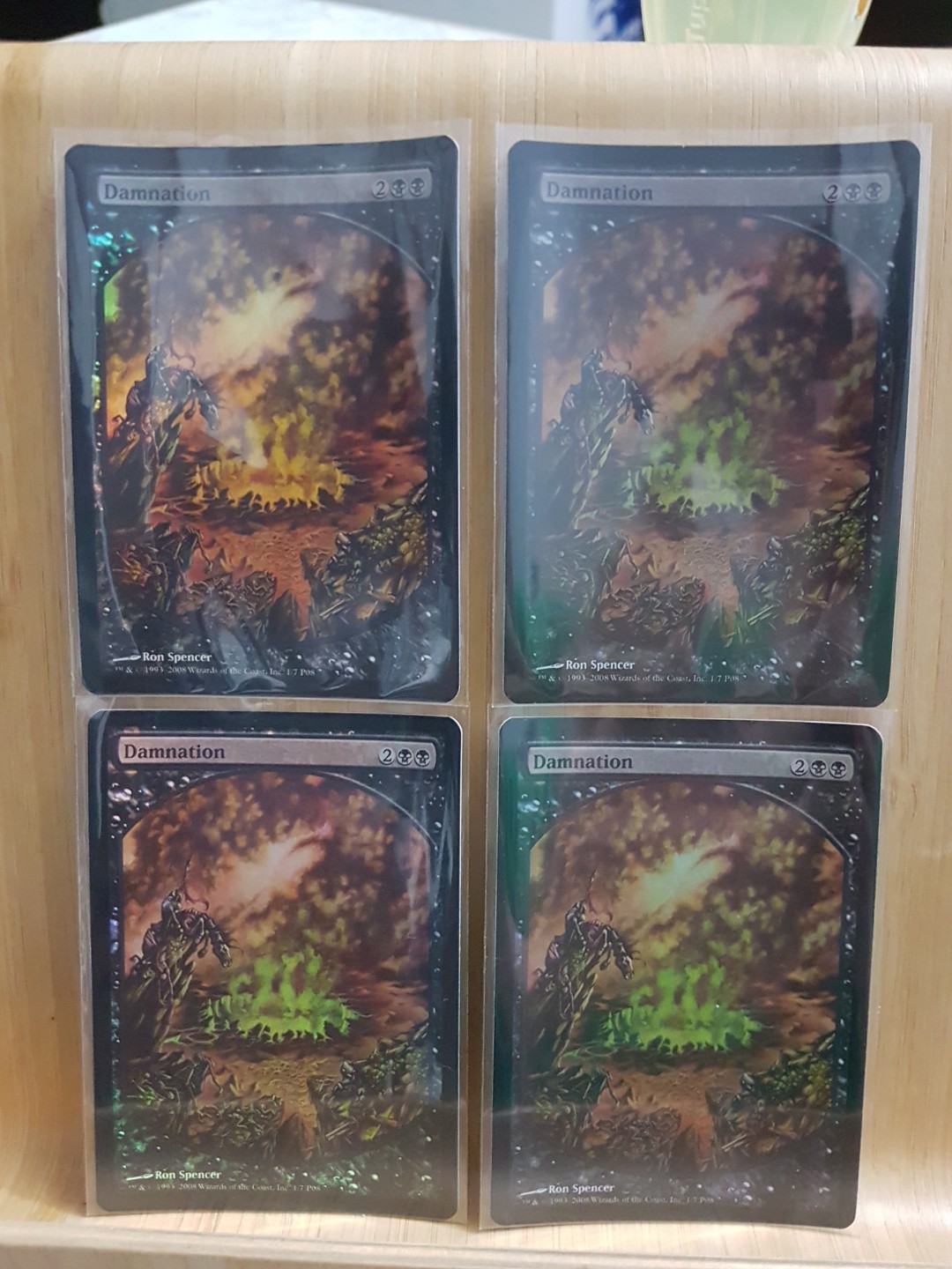 MTG Damnation Promo Reward Textless Foil x4 NEW, Hobbies & Toys, Toys ...