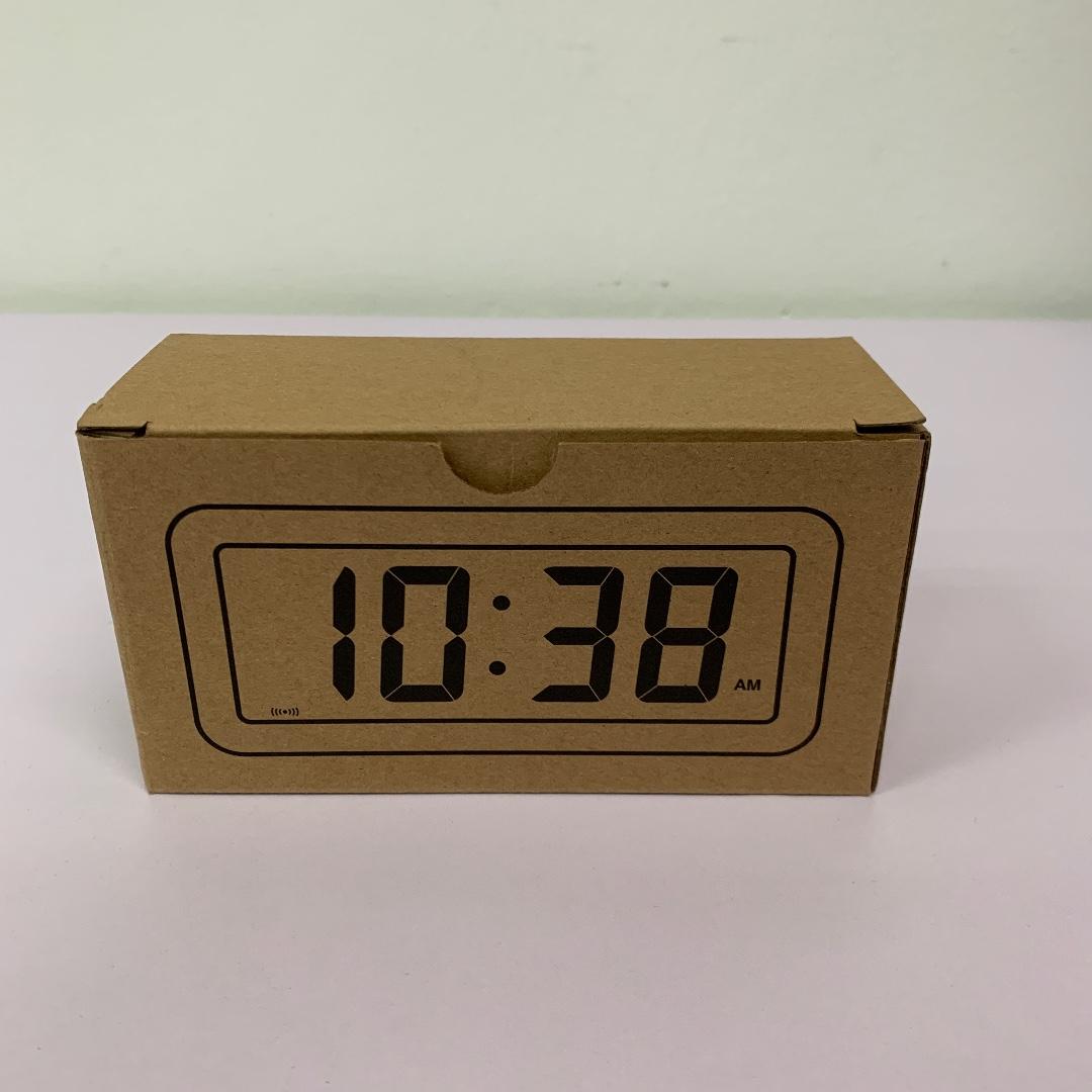 MUJI Digital Clock, Furniture & Home Living, Home Decor, Clocks on ...