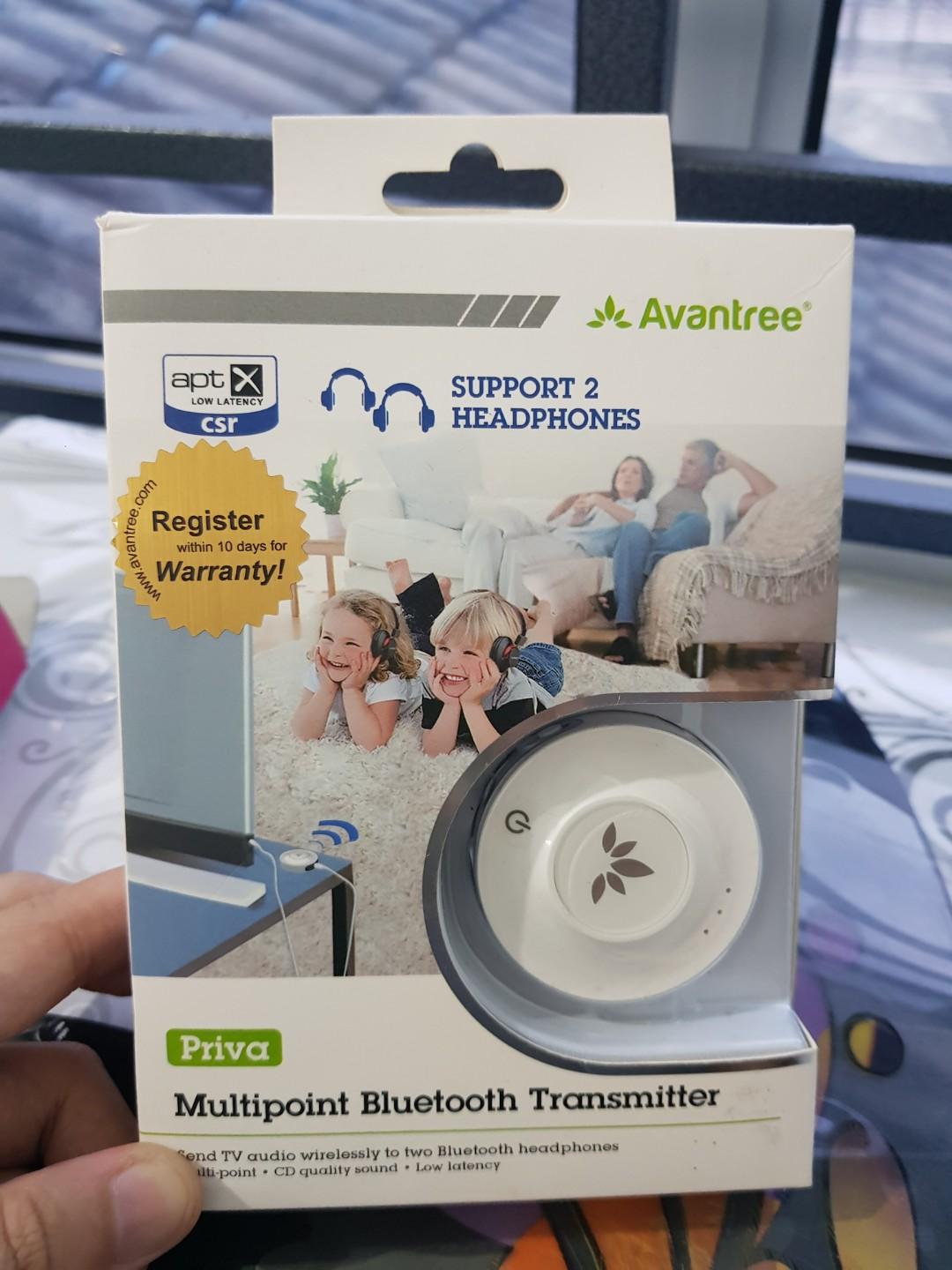 Multipoint Bluetooth Transmitter Audio Headphones And Headsets On Carousell