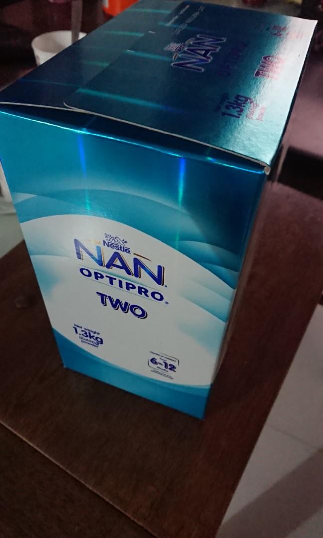NAN Optipro Two 1.3kg, Babies & Kids, Nursing & Feeding, Weaning ...