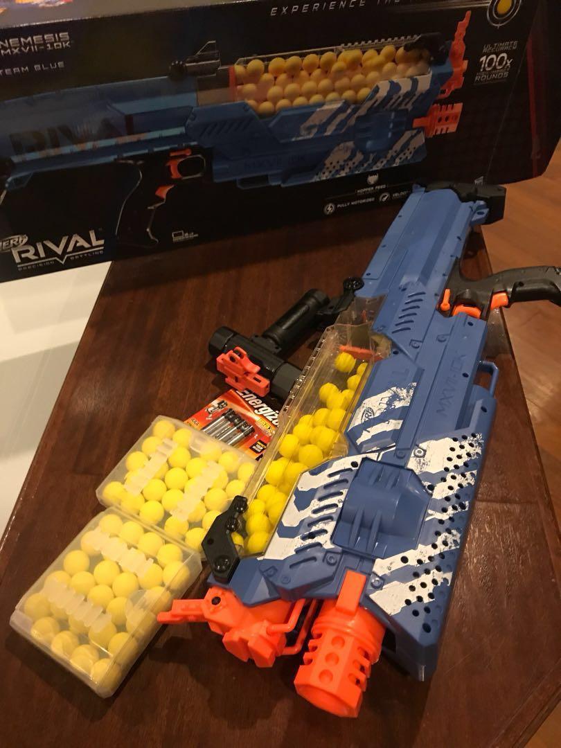 Nerf Rival Nemesis Automatic Rifle Gun, Hobbies & Toys, Toys & Games on ...