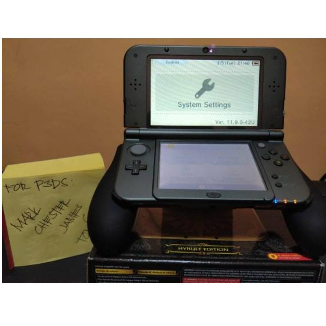 New Nintendo 3DS XL Hyrule Edition bundle, Video Gaming, Video Game ...