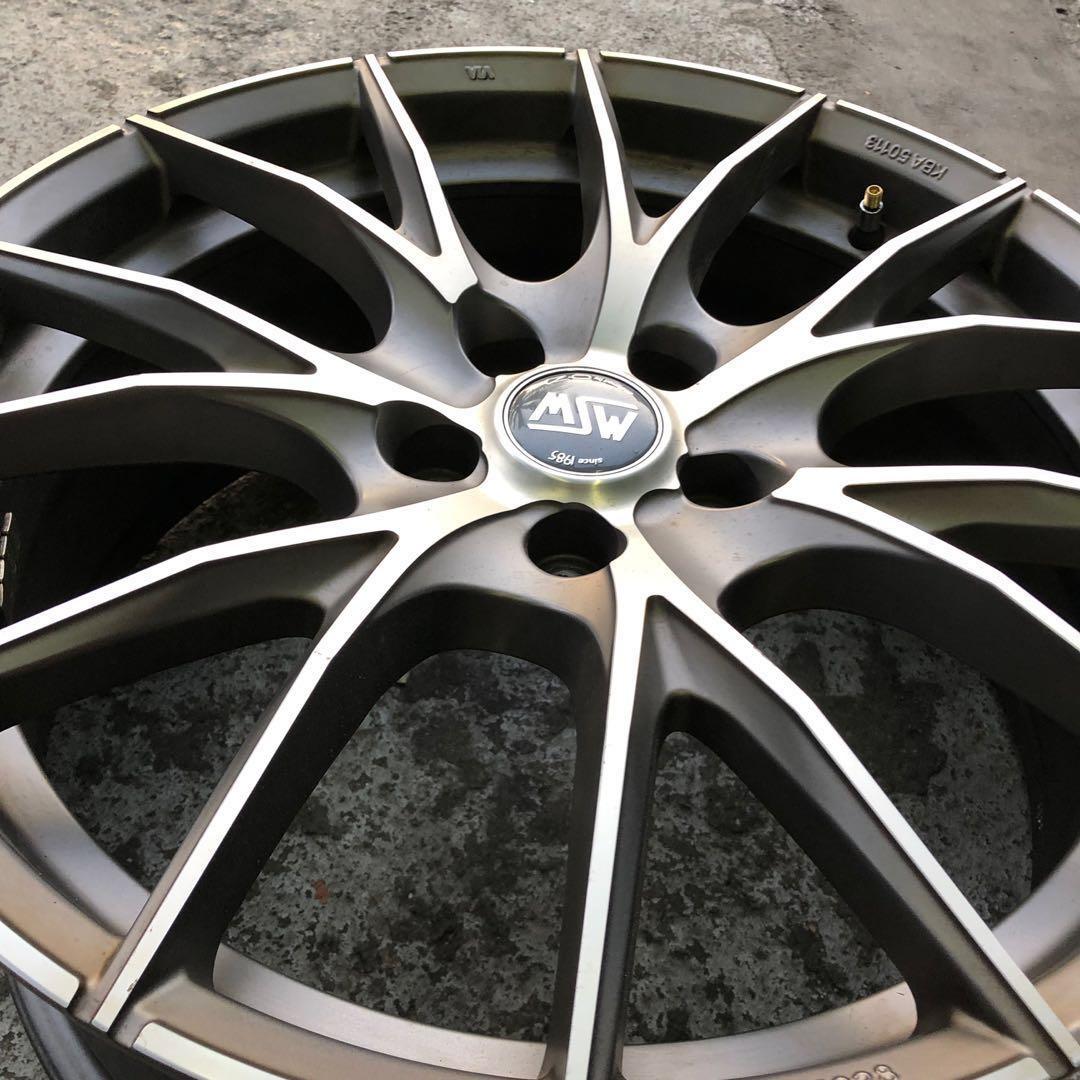 Original 19” OZ Racing by MSW Wheels 5X112, Car Accessories, Tyres ...