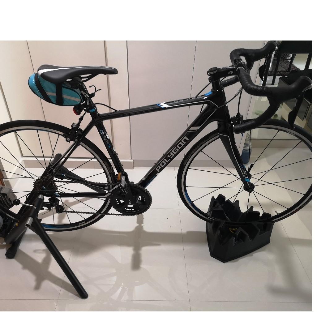 Polygon Helios C6 Full Carbon Road Bike (seldom used so like new ...