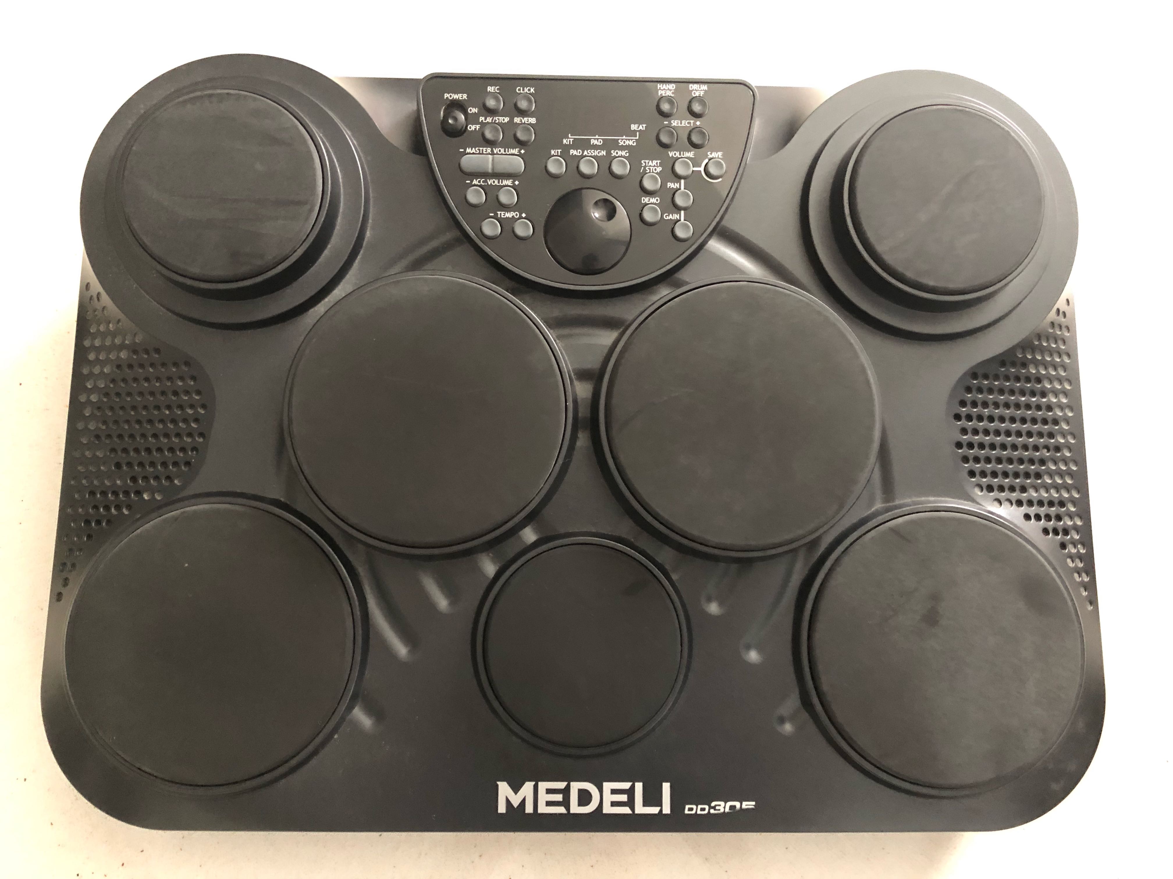 Portable Digital Drum Medeli DD305, Hobbies & Toys, Music & Media ...