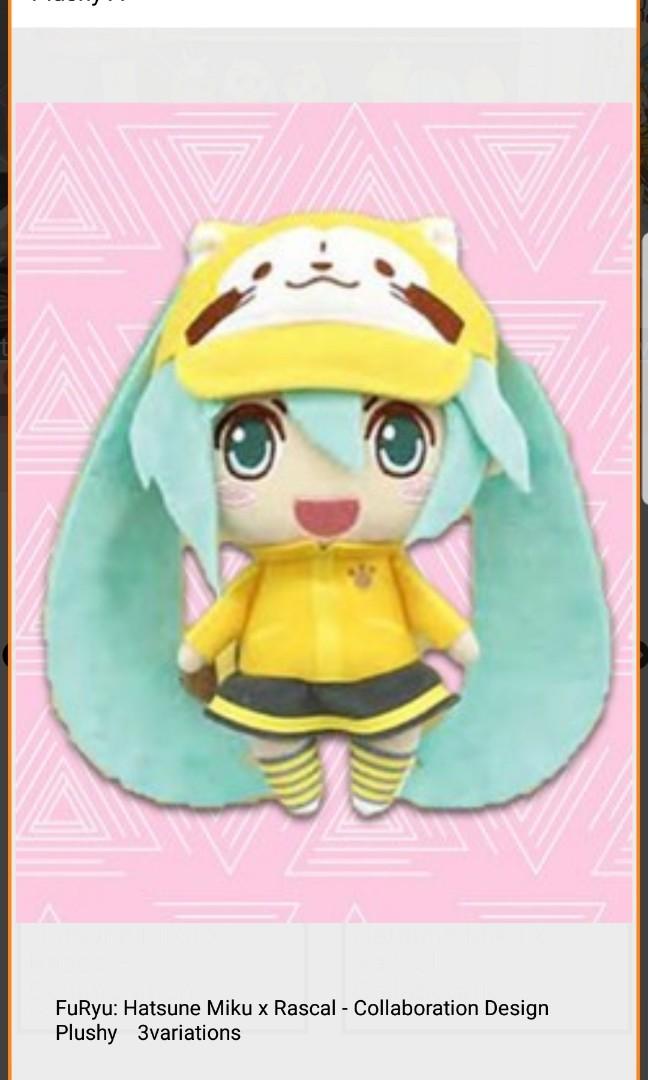 Rascal Collaboration Hatsune Miku, Hobbies & Toys, Memorabilia ...