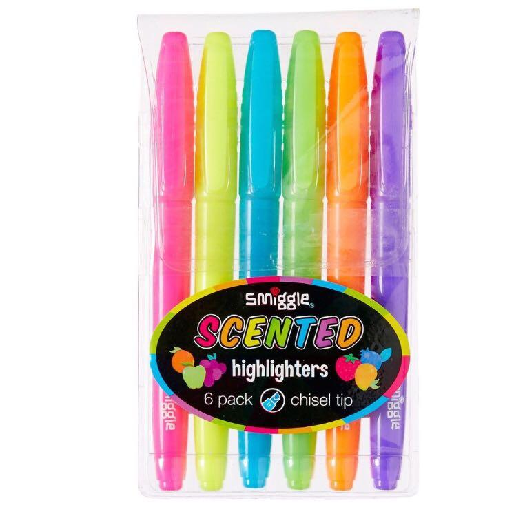 Smiggle Scented Highlighter, Hobbies & Toys, Stationary & Craft, Craft ...