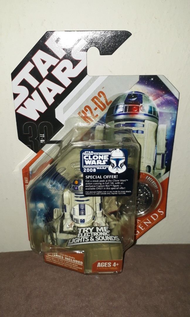 Star Wars - 30th Anniversary Saga Legends R2-D2, Hobbies & Toys ...