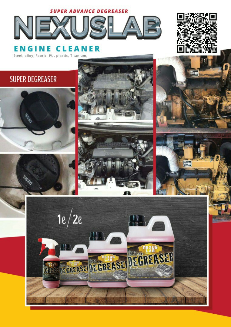 SUPER ADVANCE DEGREASER (by Nexus Lab), Auto Accessories on Carousell