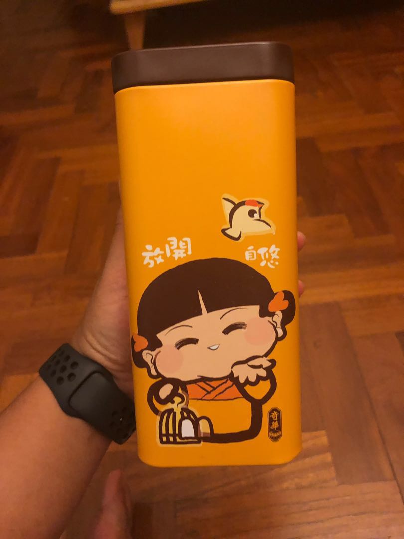 Very Cute Tin Box, Furniture & Home Living, Home Improvement ...