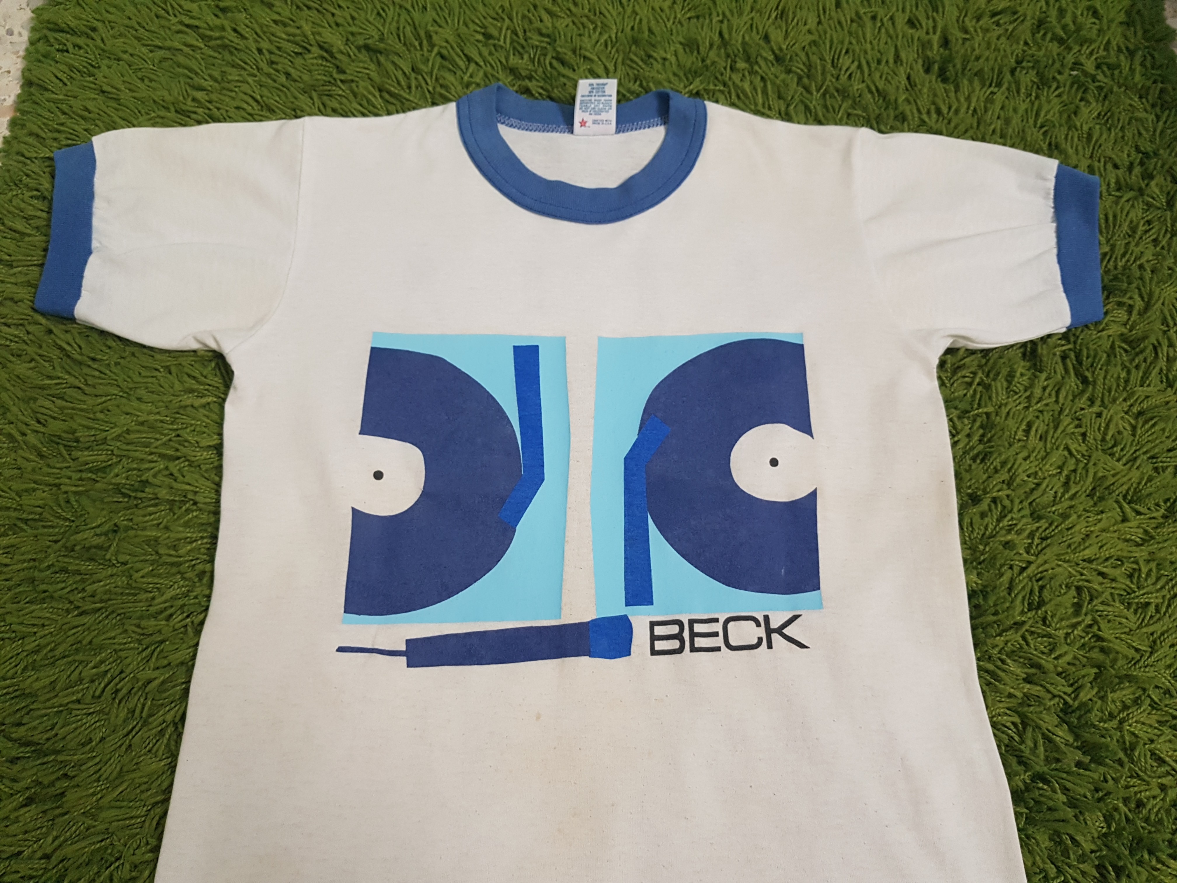 Vtg BECK band 90s, Men's Fashion, Tops & Sets, Tshirts & Polo Shirts on ...