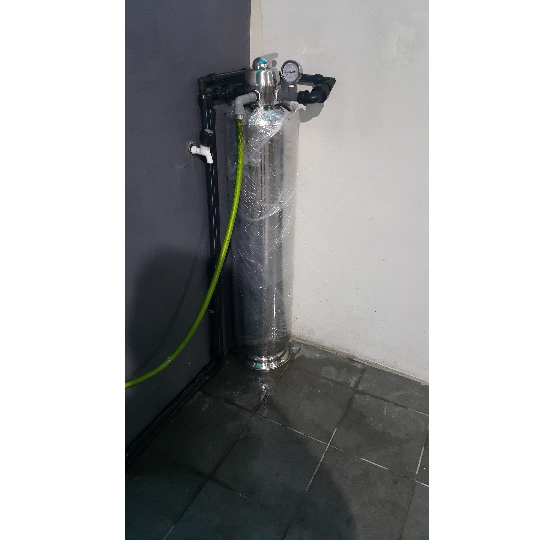 water filter with installation / penapis air siap pasang di DENAI ALAM ...