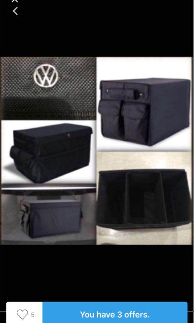 Car boot storage organizer for Volkswagen, Car Accessories, Accessories ...
