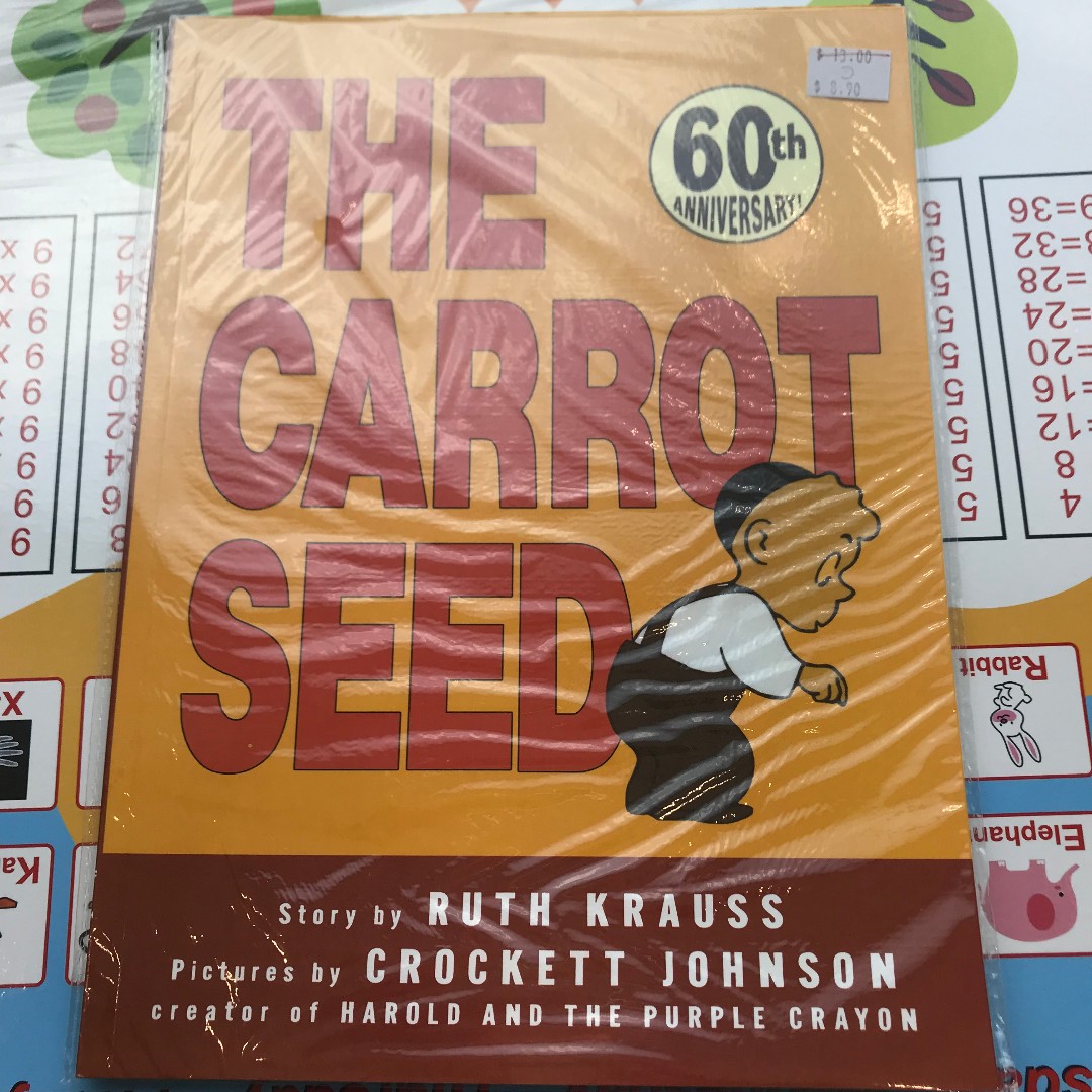 Carrot Seed by Ruth Krauss, Hobbies & Toys, Books & Magazines, Children ...