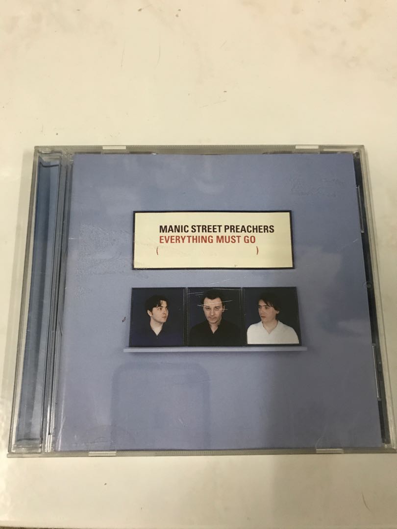 CD Manic Street Preachers - Everything must go, Hobbies & Toys, Music ...