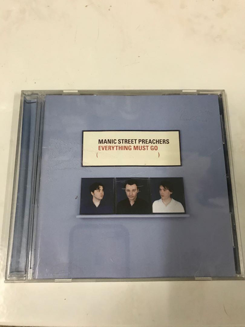 CD Manic Street Preachers - Everything must go, Hobbies & Toys, Music ...