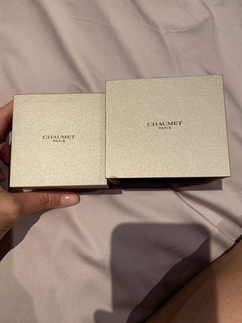 Chaumet box, Luxury, Accessories on Carousell