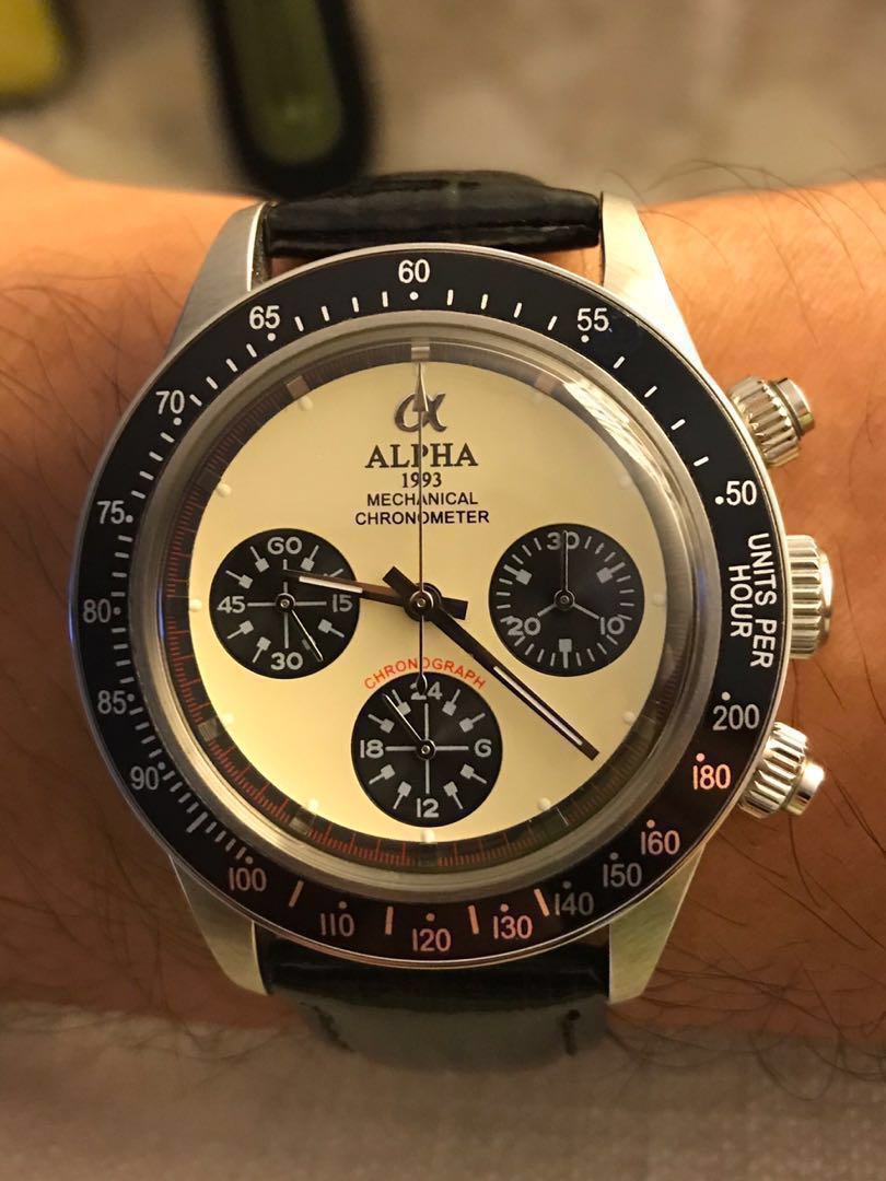Discounted Price Rare Alpha Daytona Panda Cream Dial, Mobile Phones ...