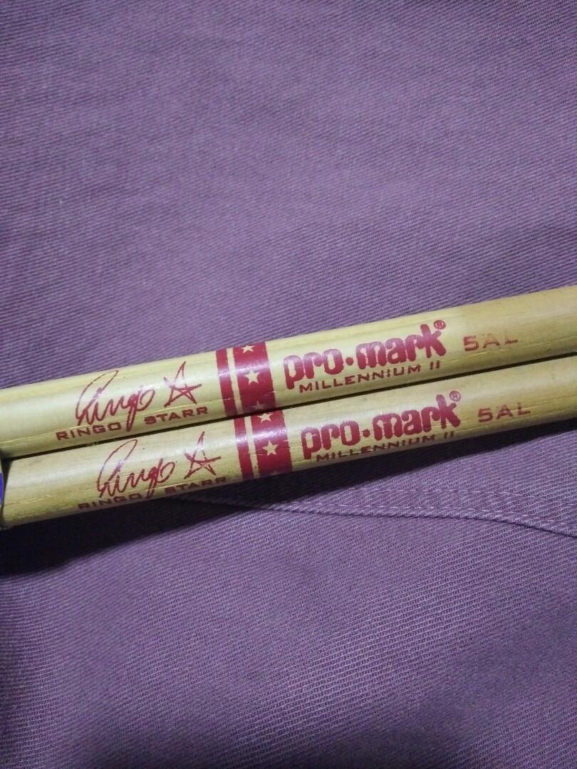 Drumsticks promark 5AL Ringo Starr signature, Hobbies & Toys, Music ...