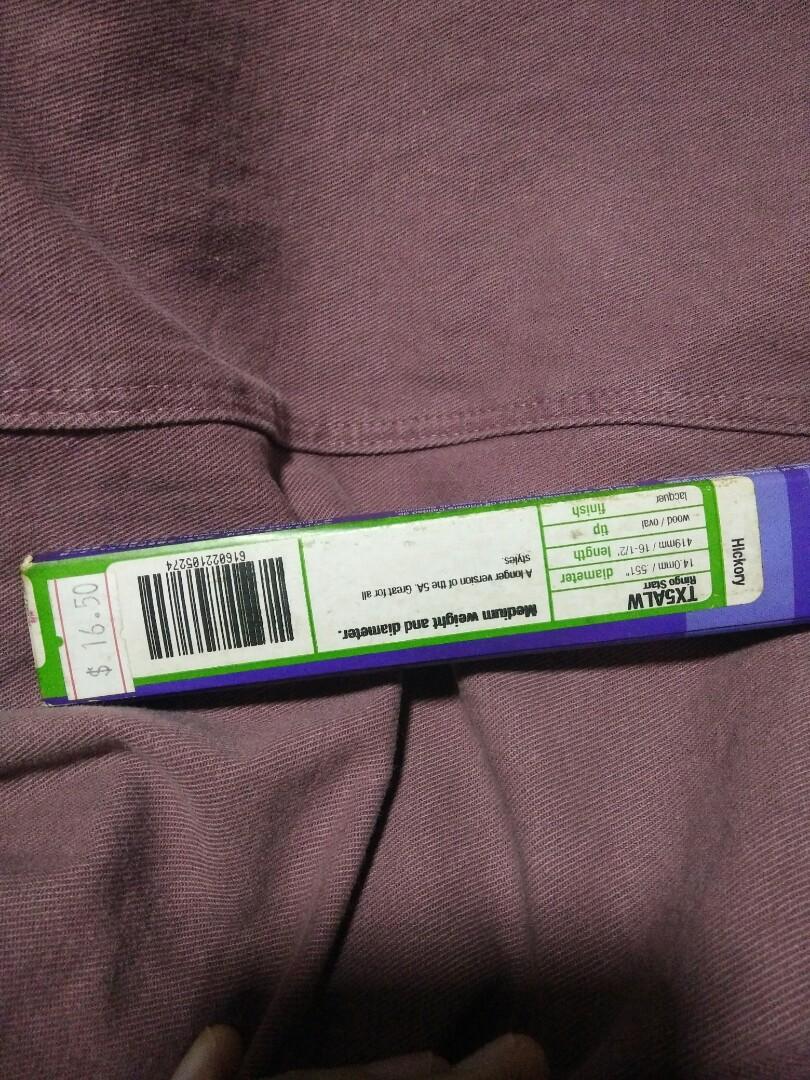 Drumsticks promark 5AL Ringo Starr signature, Hobbies & Toys, Music ...