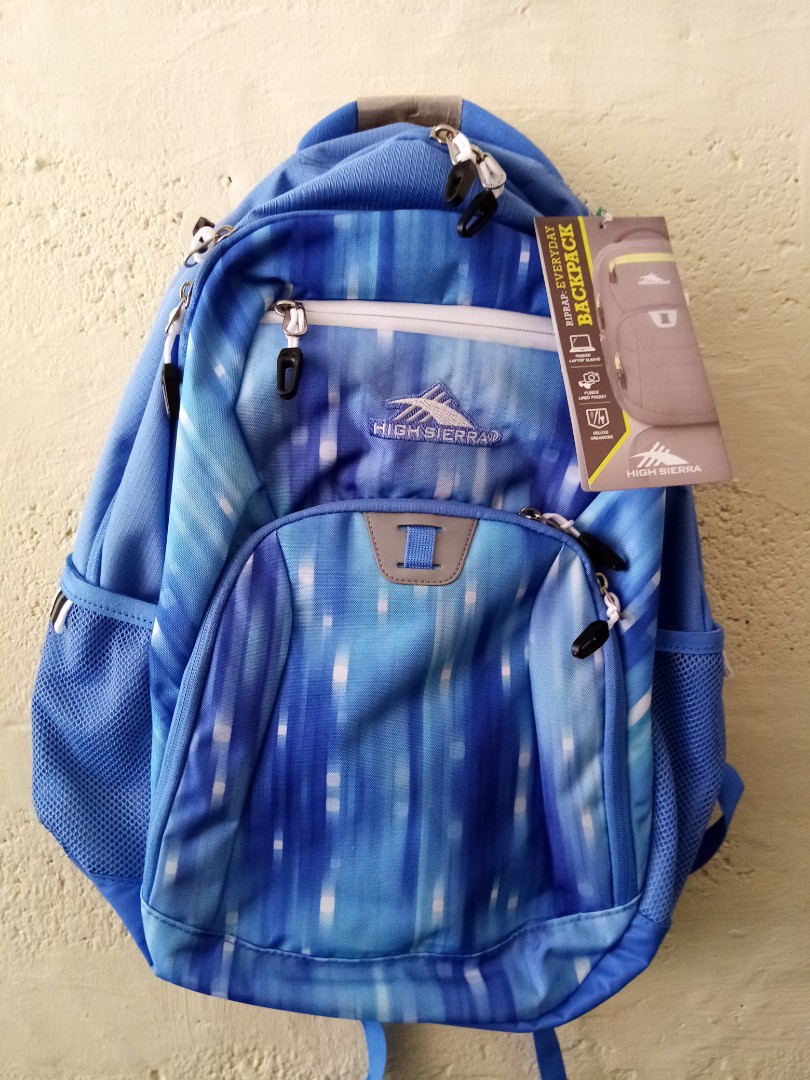 Authentic High Sierra Backpack RIPRAP veryday, Men's Fashion, Bags ...