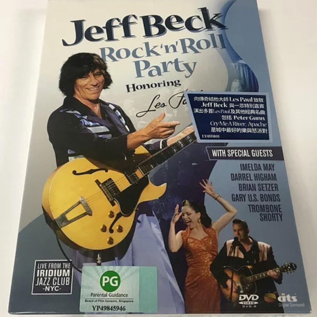Jeff Beck - Rock 'n' Roll Party Honoring Les Paul DVD (Imported), Hobbies & Toys, Music & Media ...