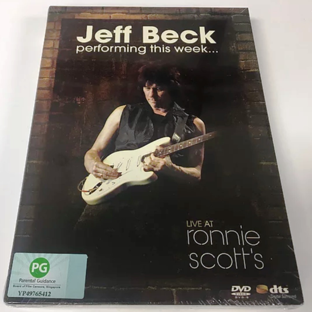 Jeff Beck Perfoming This Week - Live At Ronnie Scott's DVD (Imported ...