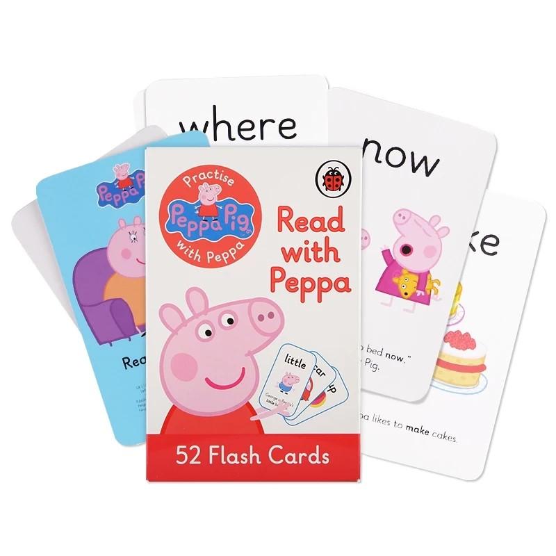 Peppa Pig 英文認字卡 flash cards, 興趣及遊戲, 書本 & 文具, 小說及非小說 - Carousell