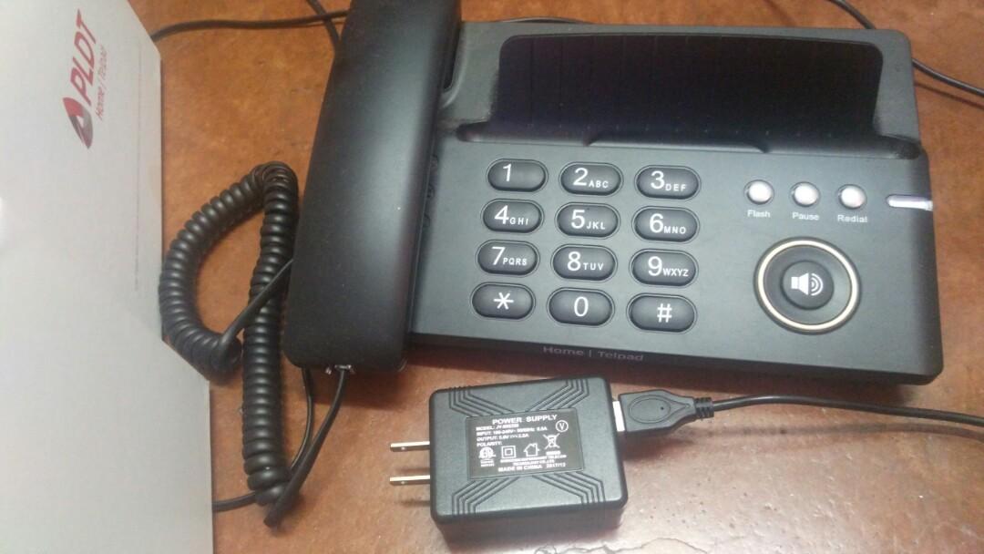PLDT HOME TELPAD: Tablet + Landline (BLACK), Mobile Phones & Gadgets ...